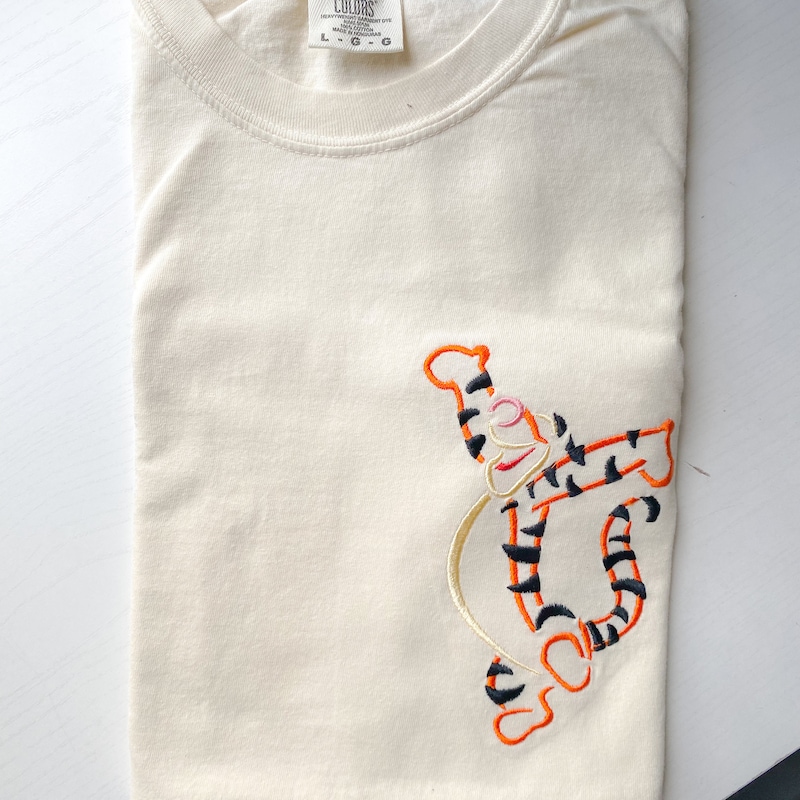Tigger Embroidery - Etsy