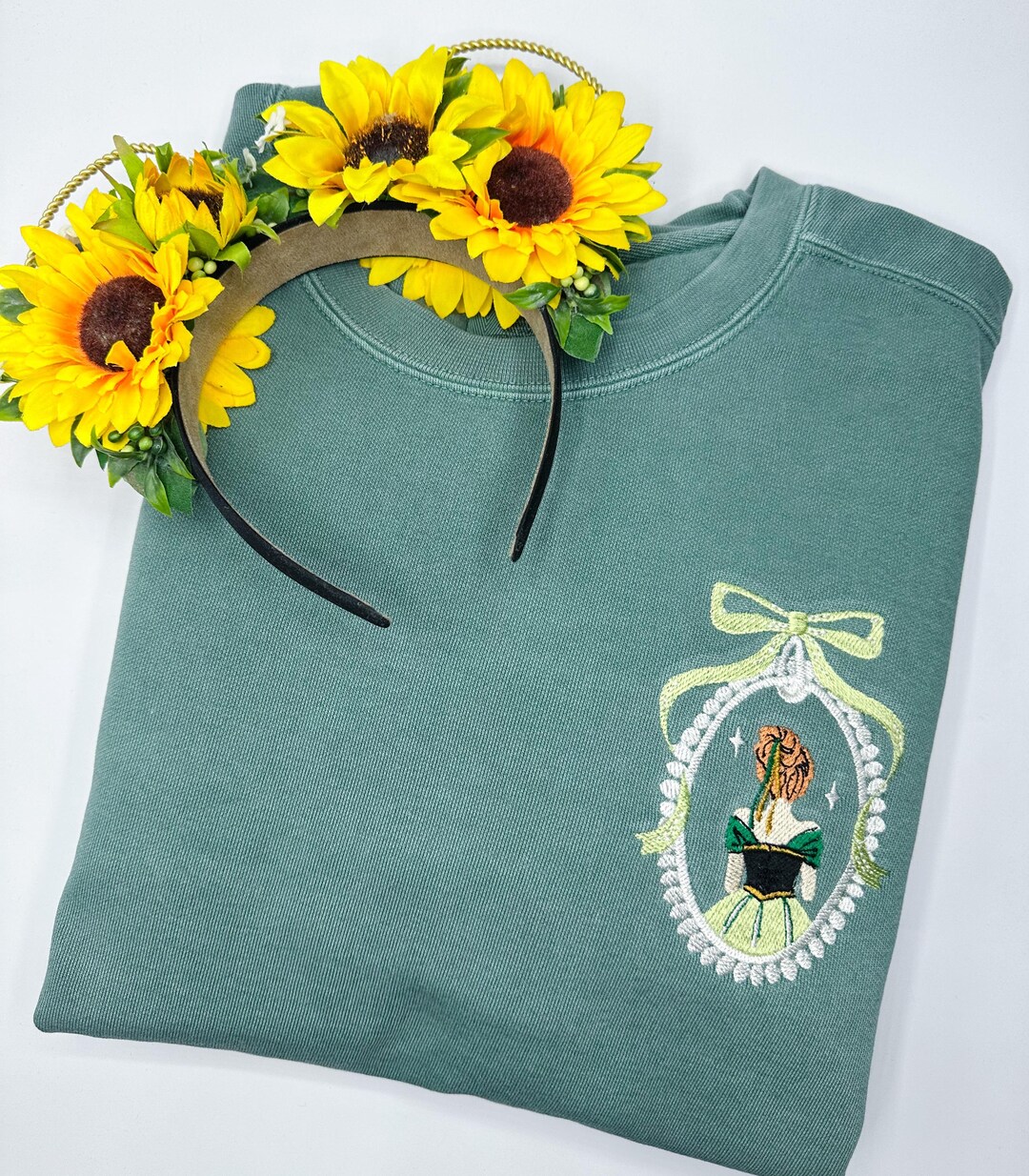Anna Bow Coquette Embroidered T-shirt | Princess Embroidered Shirt ...