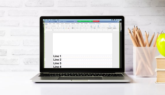 Primary Writing Journal Template Digital Download | Etsy