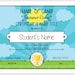 Summer Camp Certificate or Award Template for Kids - Digital Download ...