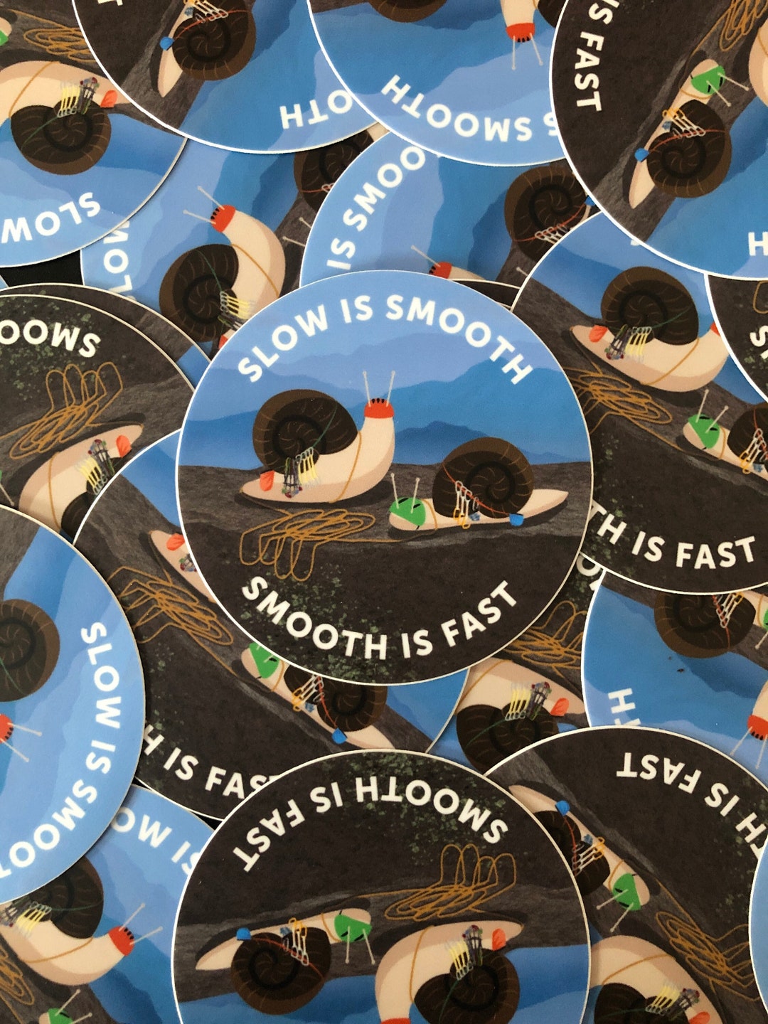 Slow is Smooth / Smooth is Fast Sticker - Etsy