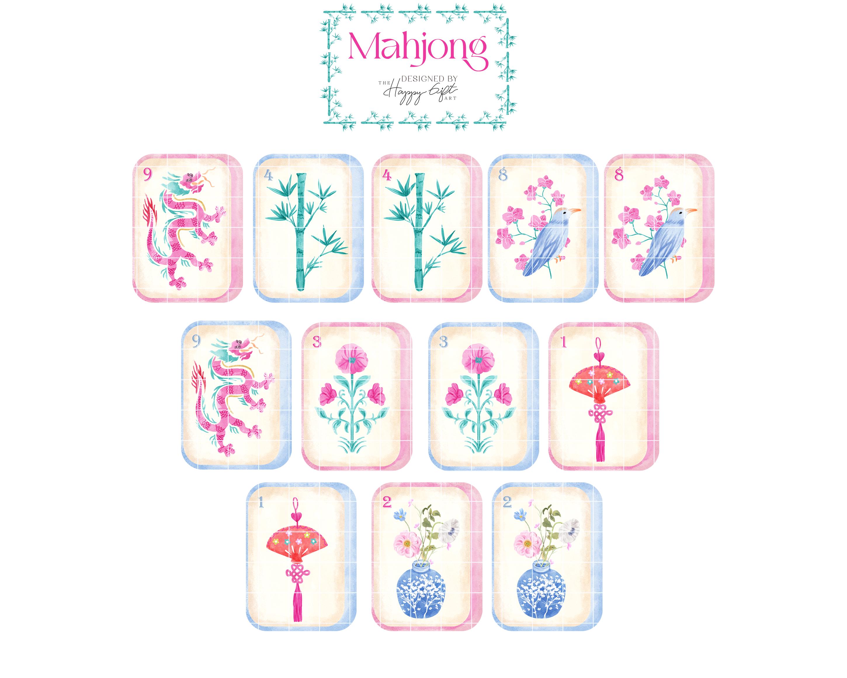 Mahjong Tiles - Mahjong Party Cliparts - Mahjong PNG Clipart - Mahjong ...