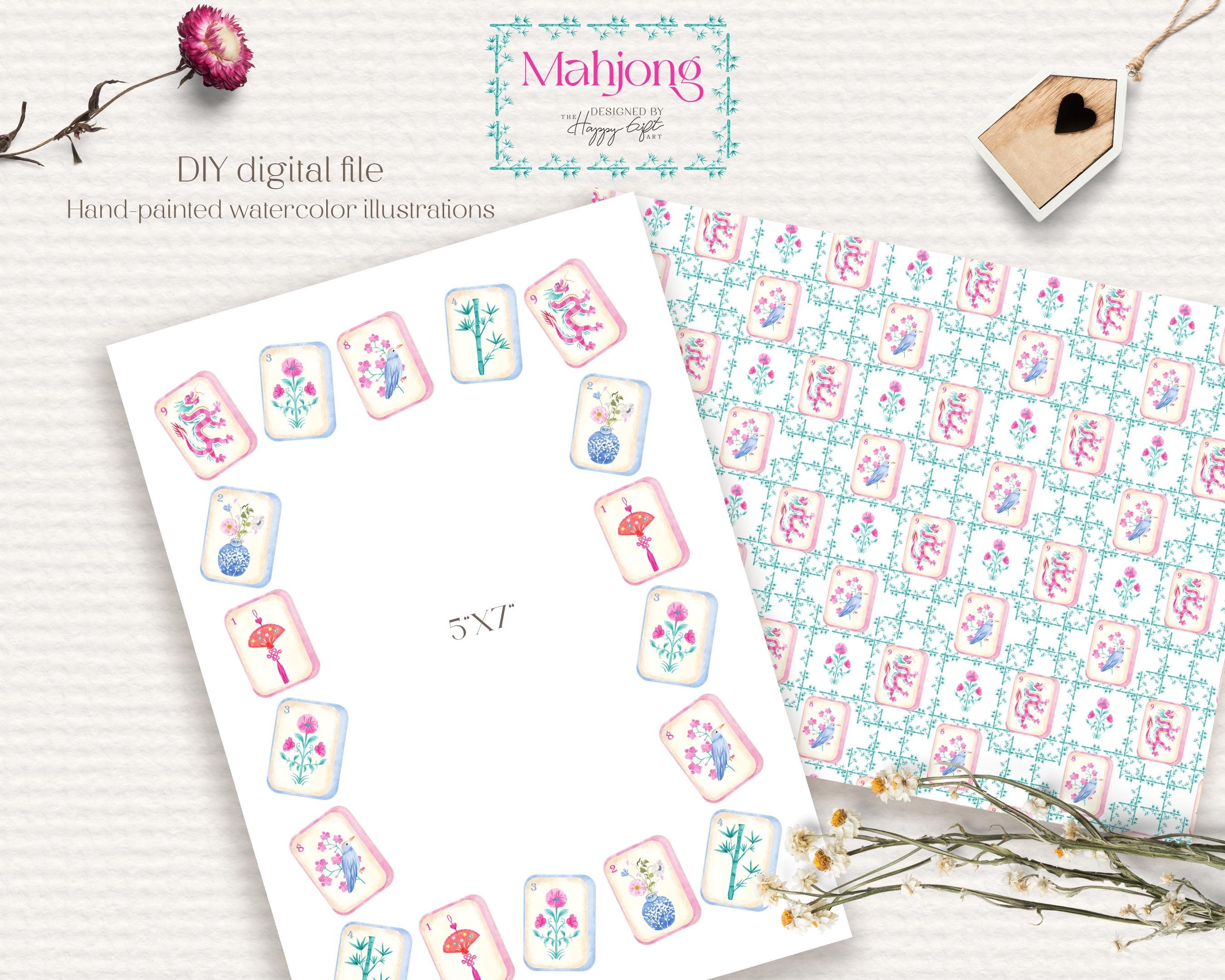 Mahjong Tiles - Mahjong Party Cliparts - Mahjong PNG Clipart - Mahjong ...