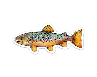 Rainbow Trout Sticker Decal 20% Flows to Western Rivers - Etsy