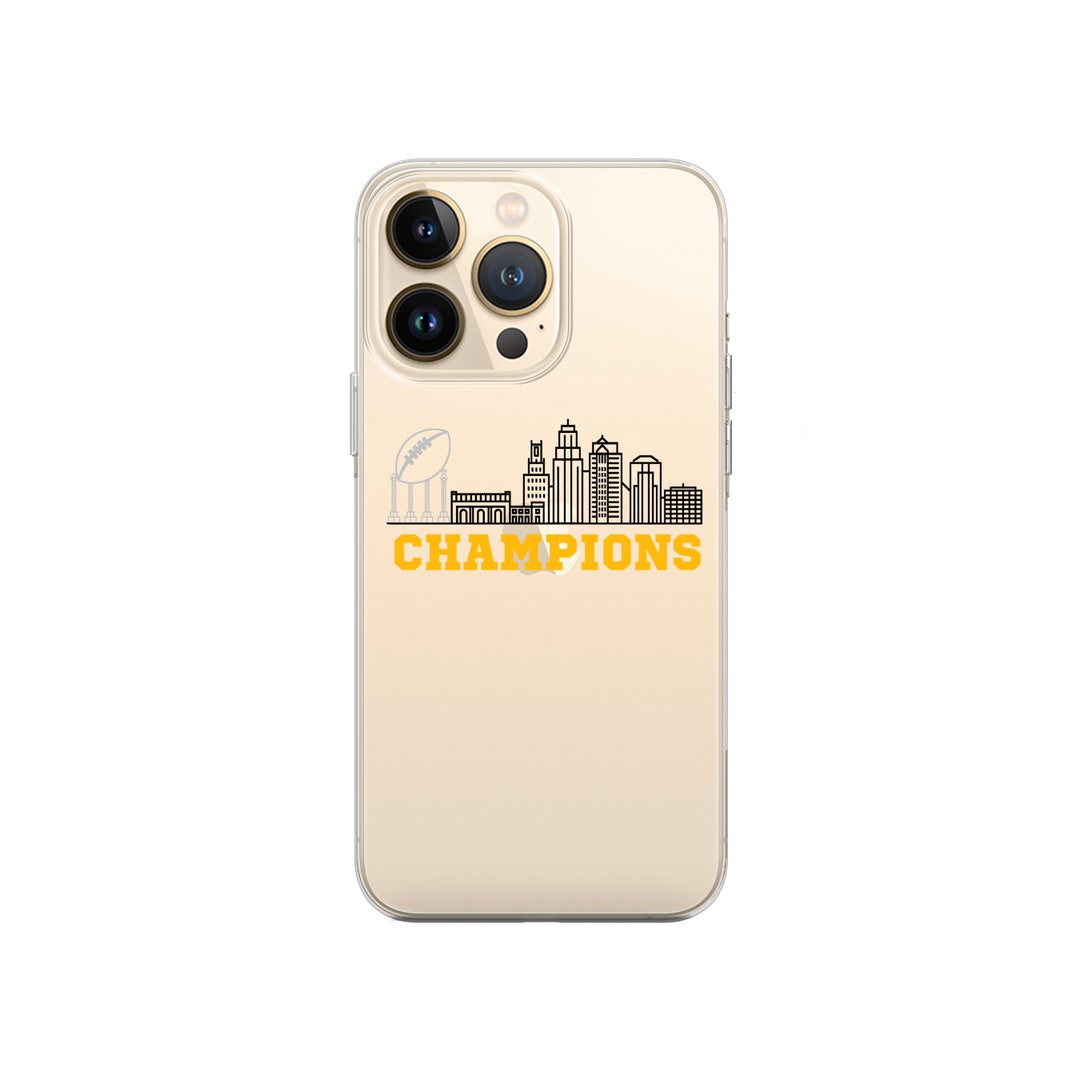 CLEAR Kansas City KC City of Champions Kc World Champions iPhone Case ...