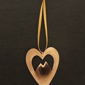 Copper Heart Personalised Valentines Gift Love Token - Etsy