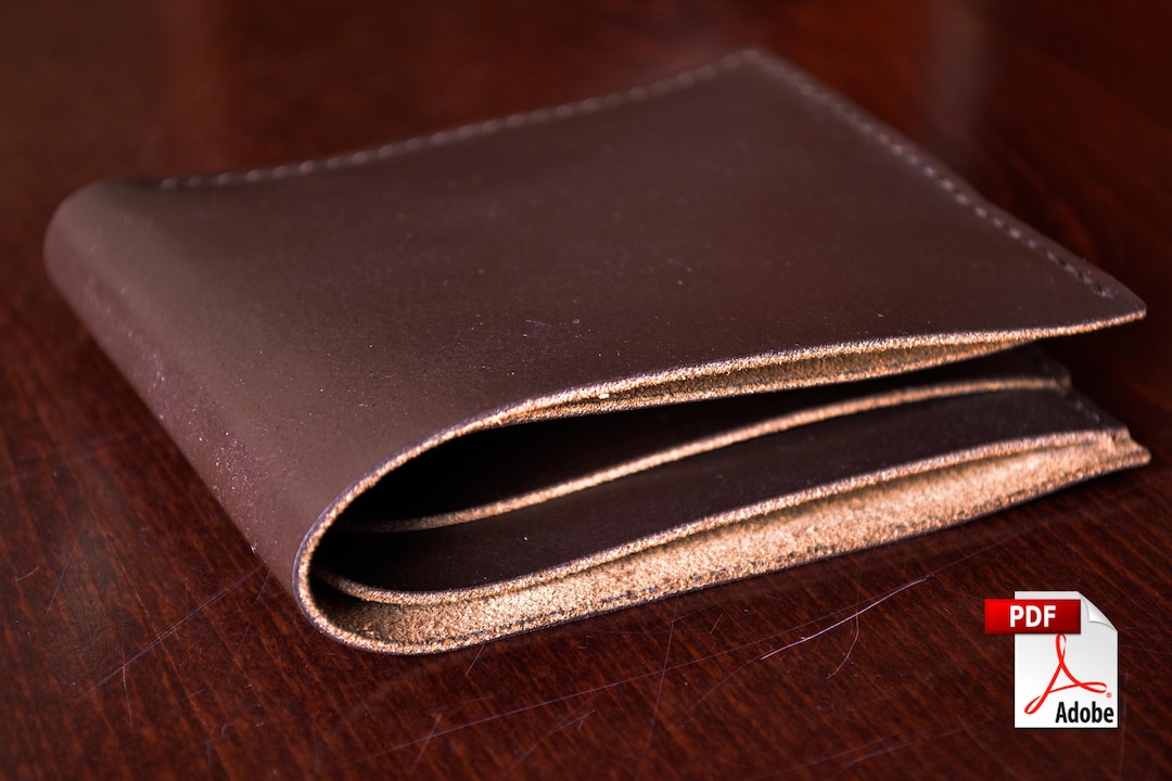 Digital Leather Wallet Pattern - Etsy