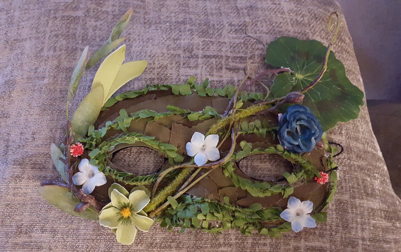 Custom Floral Fairy Masks For Any Occasion | Etsy