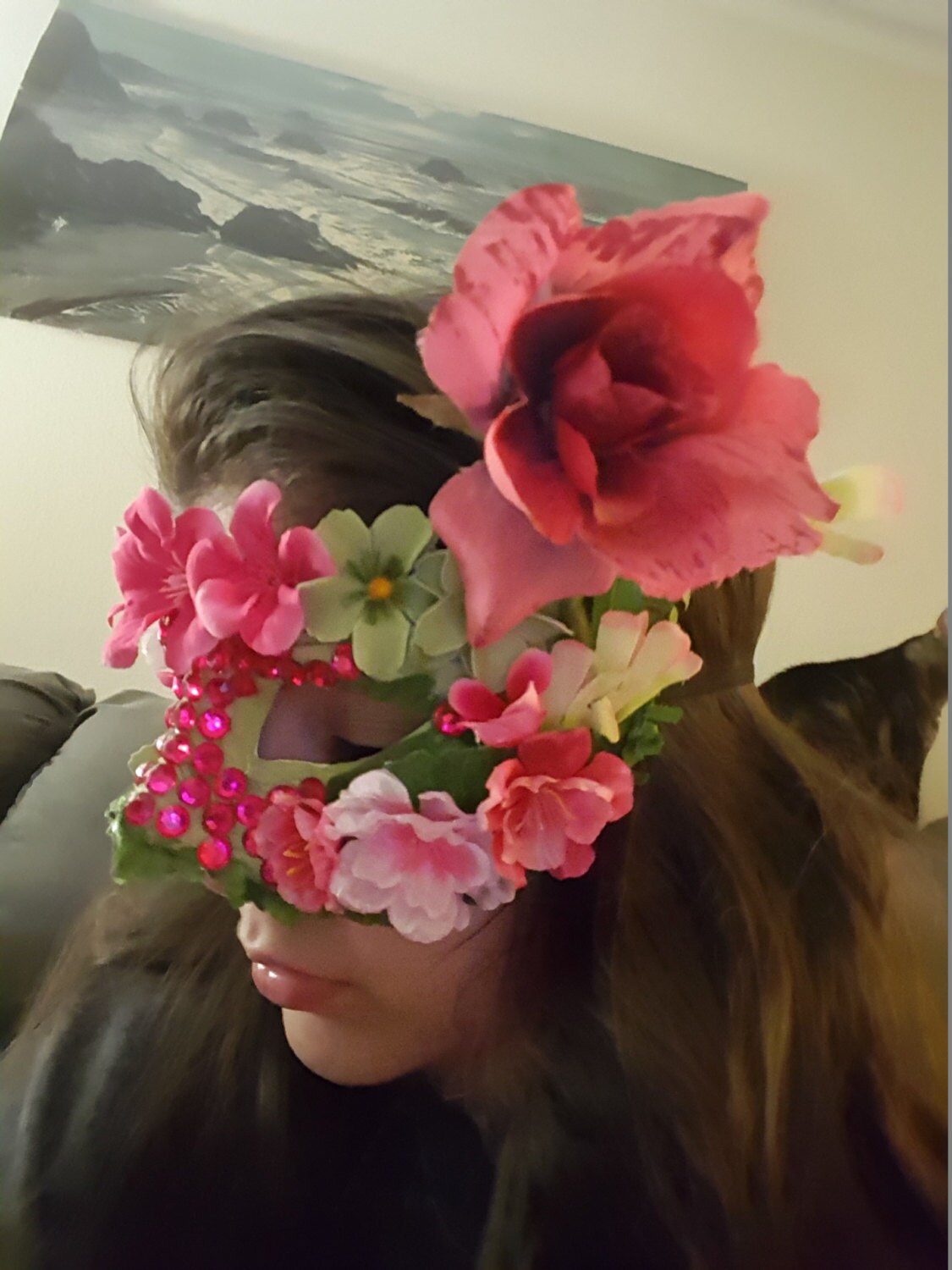 Custom Floral Fairy Masks For Any Occasion | Etsy