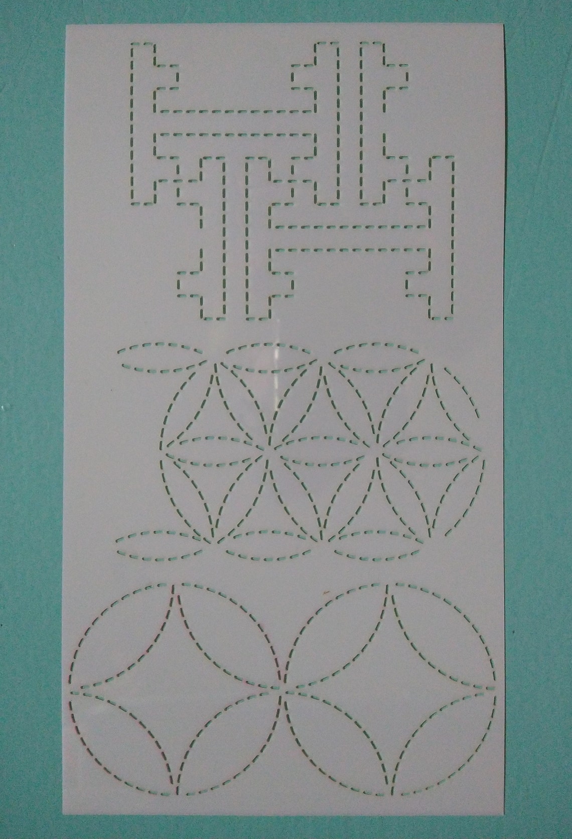 Sashiko Stencils for Japanese Embroidery - Etsy