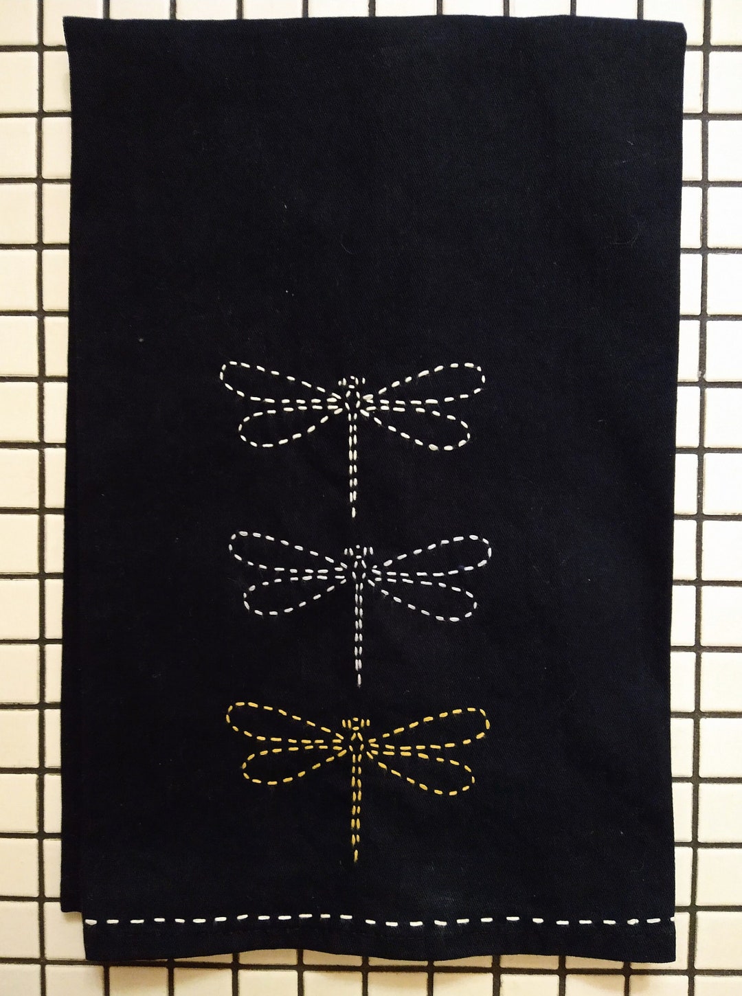 Sashiko Stick N Stitch Dragonfly Pattern for Clothing & Fabrics - Etsy