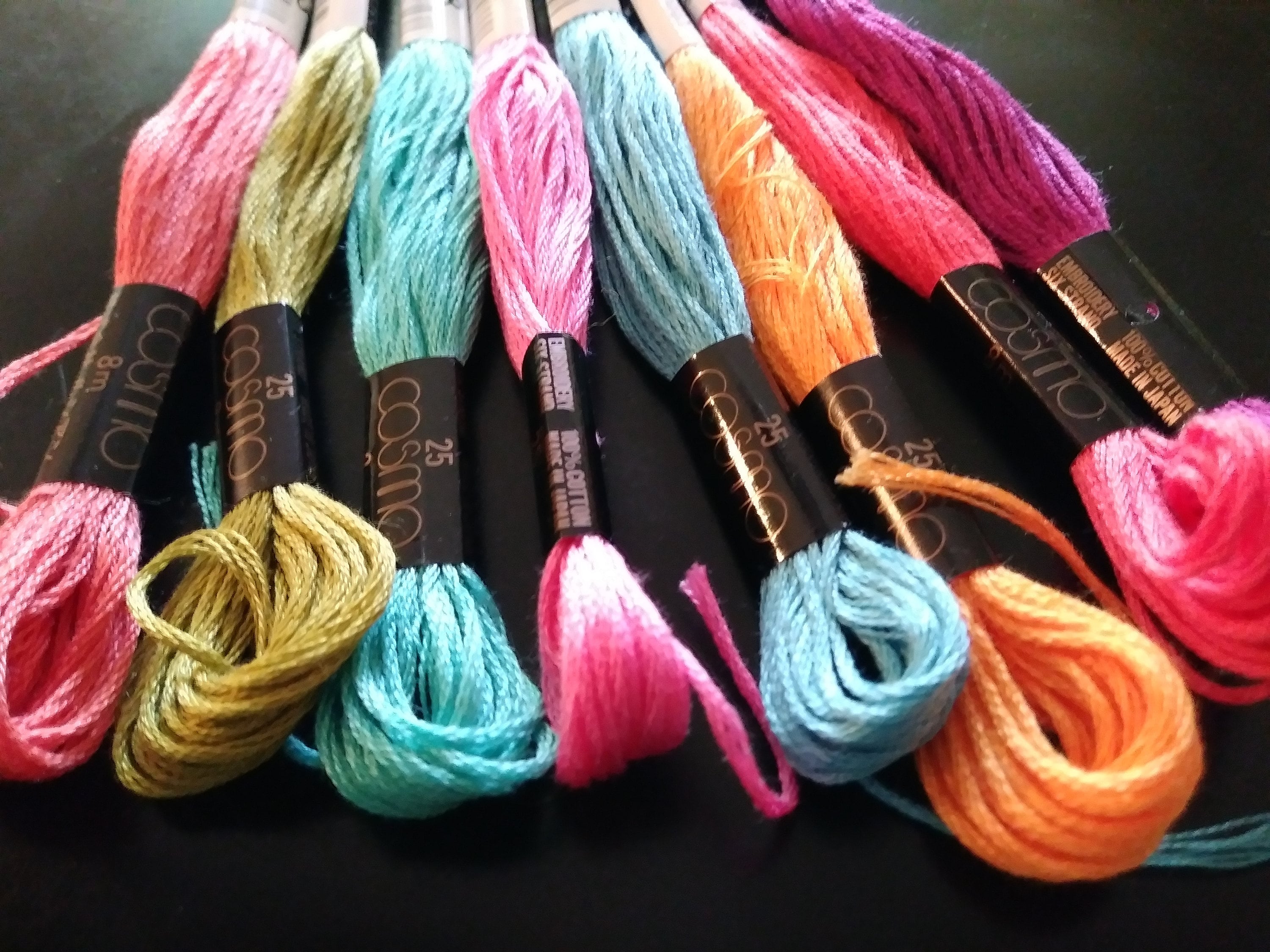 Japanese Modern Set Cosmo 6 Strand High Quality Floss - Etsy