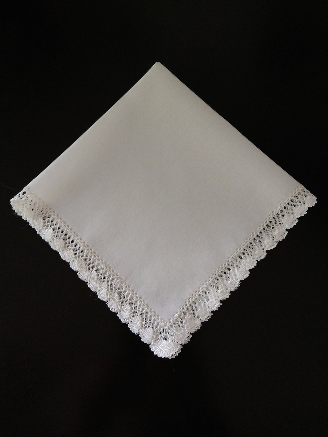 Hand Made Bobbin Lace Heirloom Quality Hankie - Etsy