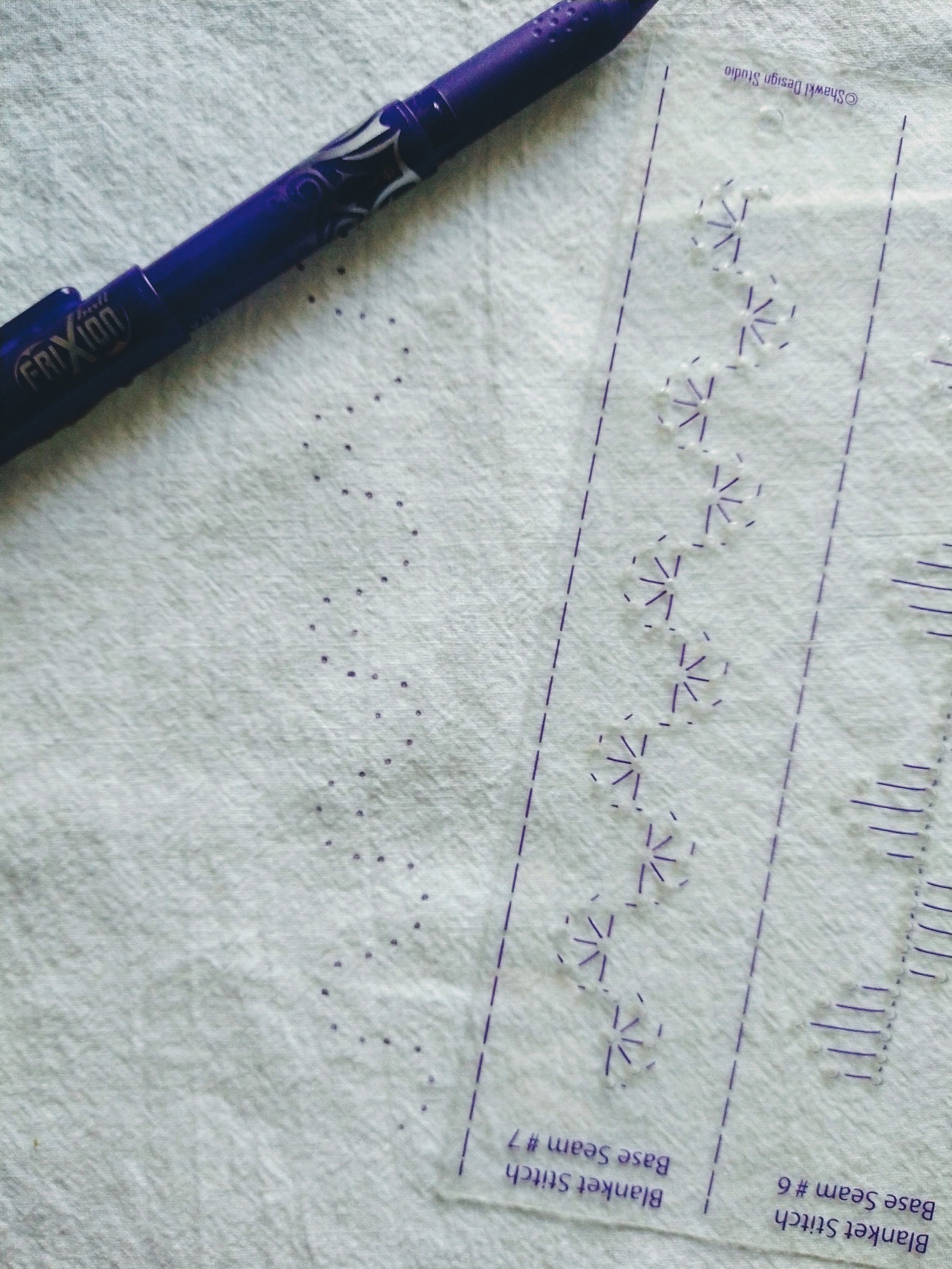 Embroidery Stitch Template Set--36 Stitches--for Embroidery & Quilting ...