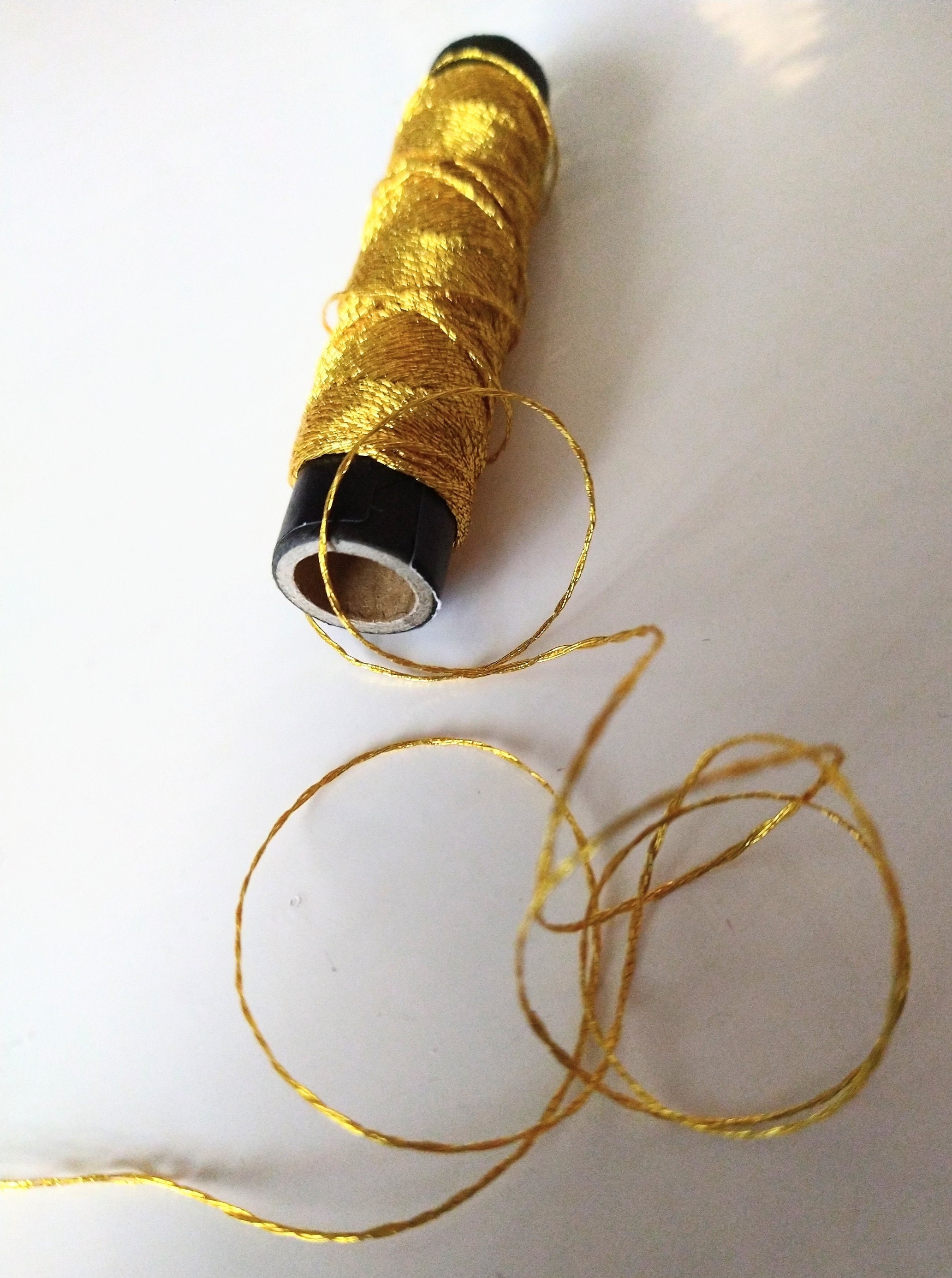 Japanese Metallic Embroidery Thread Set of Four - Etsy