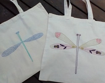 Sashiko Dragonfly - Etsy