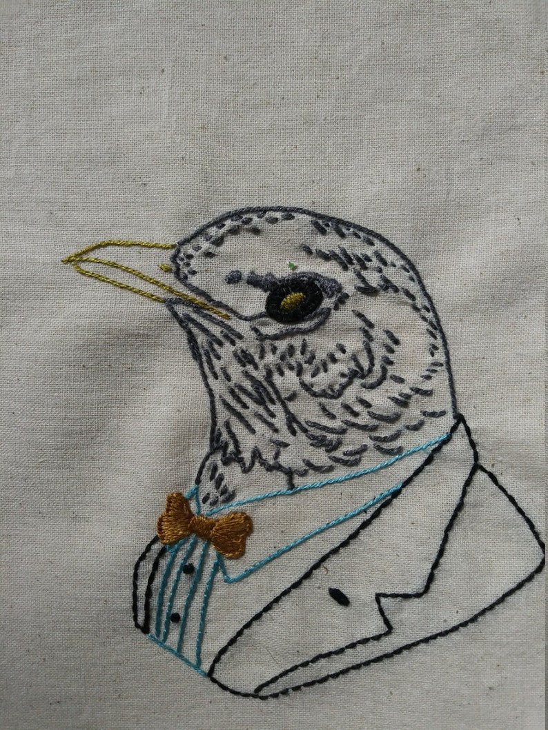 Iron on Patterns Stitch Guide and Instructions Animal - Etsy