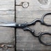 Black Embroidery Scissors European Design Made in Italy - Etsy