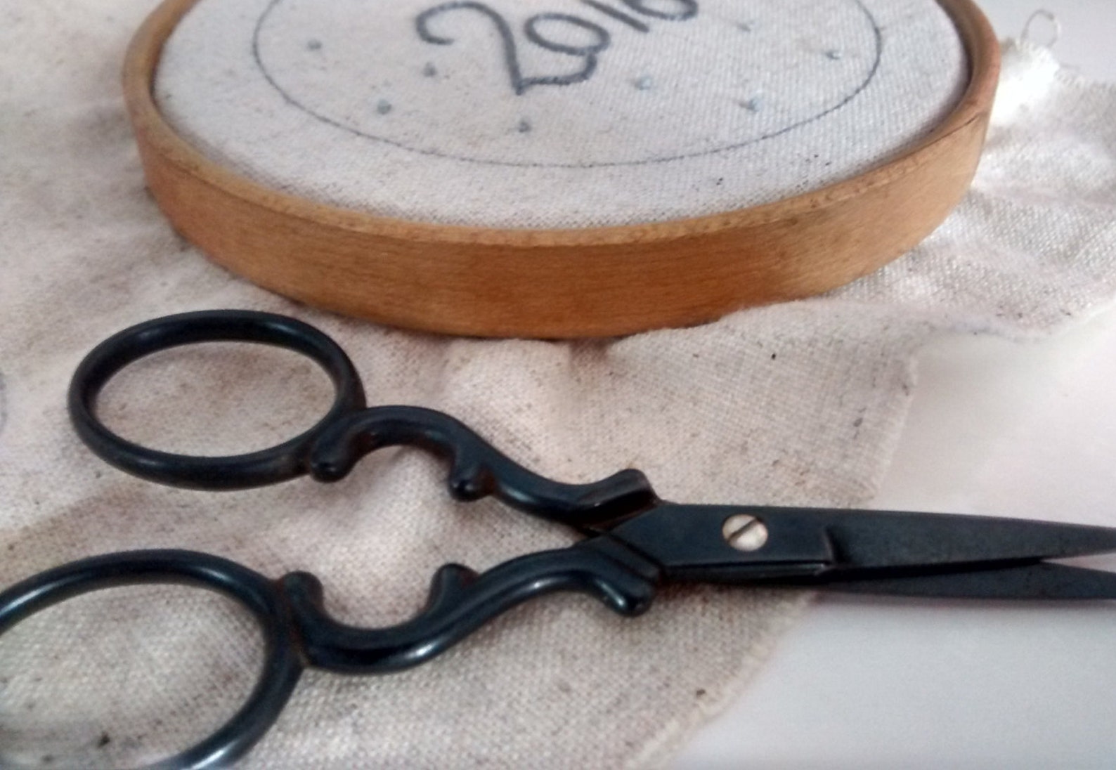 Black Embroidery Scissors European Design Made in Italy - Etsy