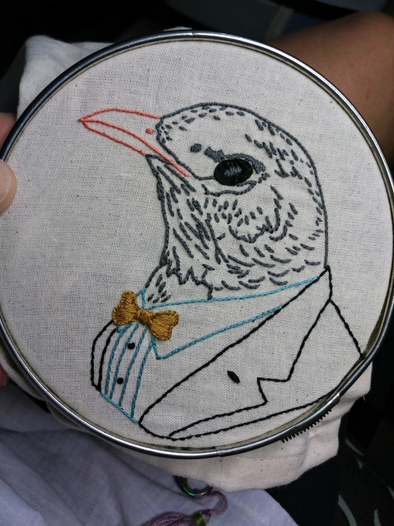 Iron on Patterns Stitch Guide and Instructions Animal - Etsy