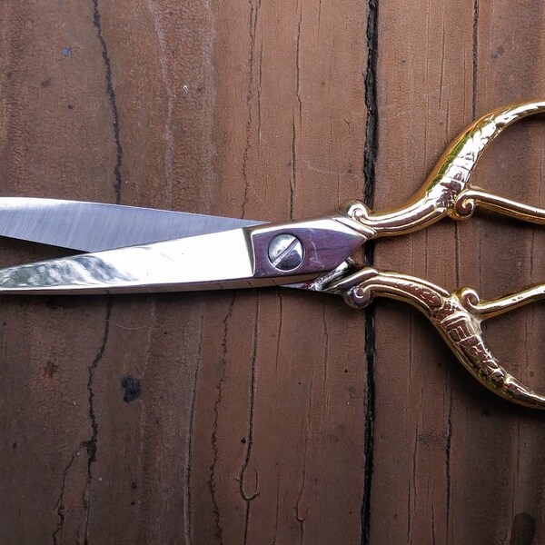 Gold Scissors - Etsy