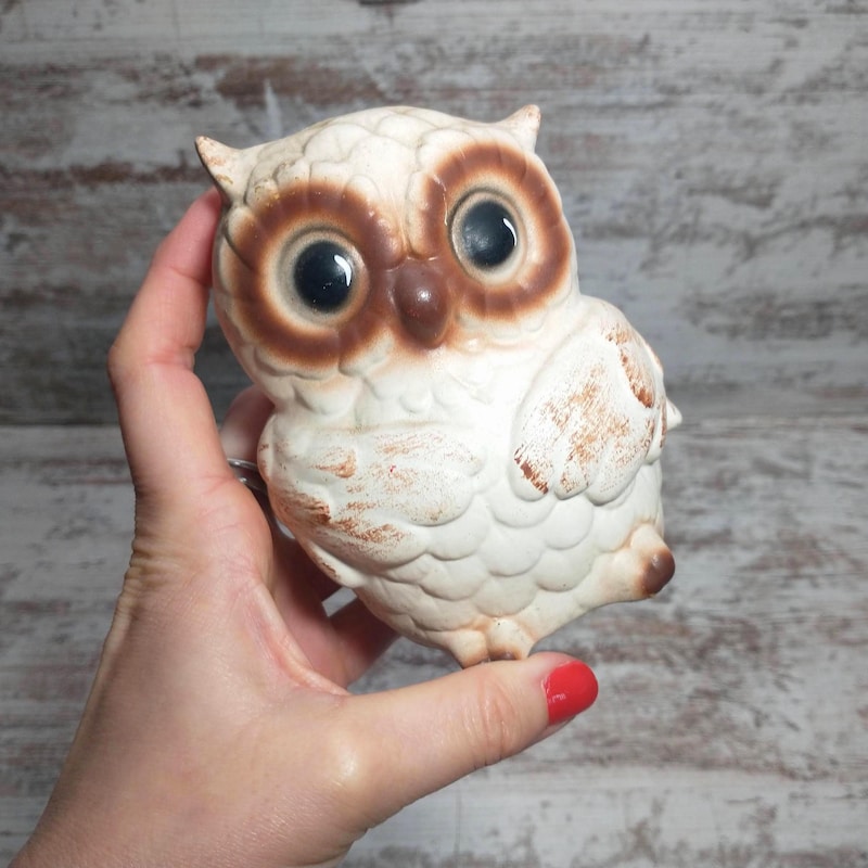 Ceramic Owl Sculpture - Etsy