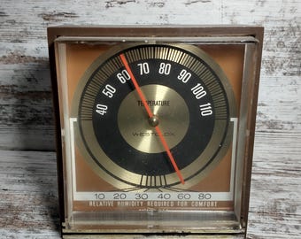 Indoor Thermometer | Vintage Thermometer | Vintage Thermometer for ...