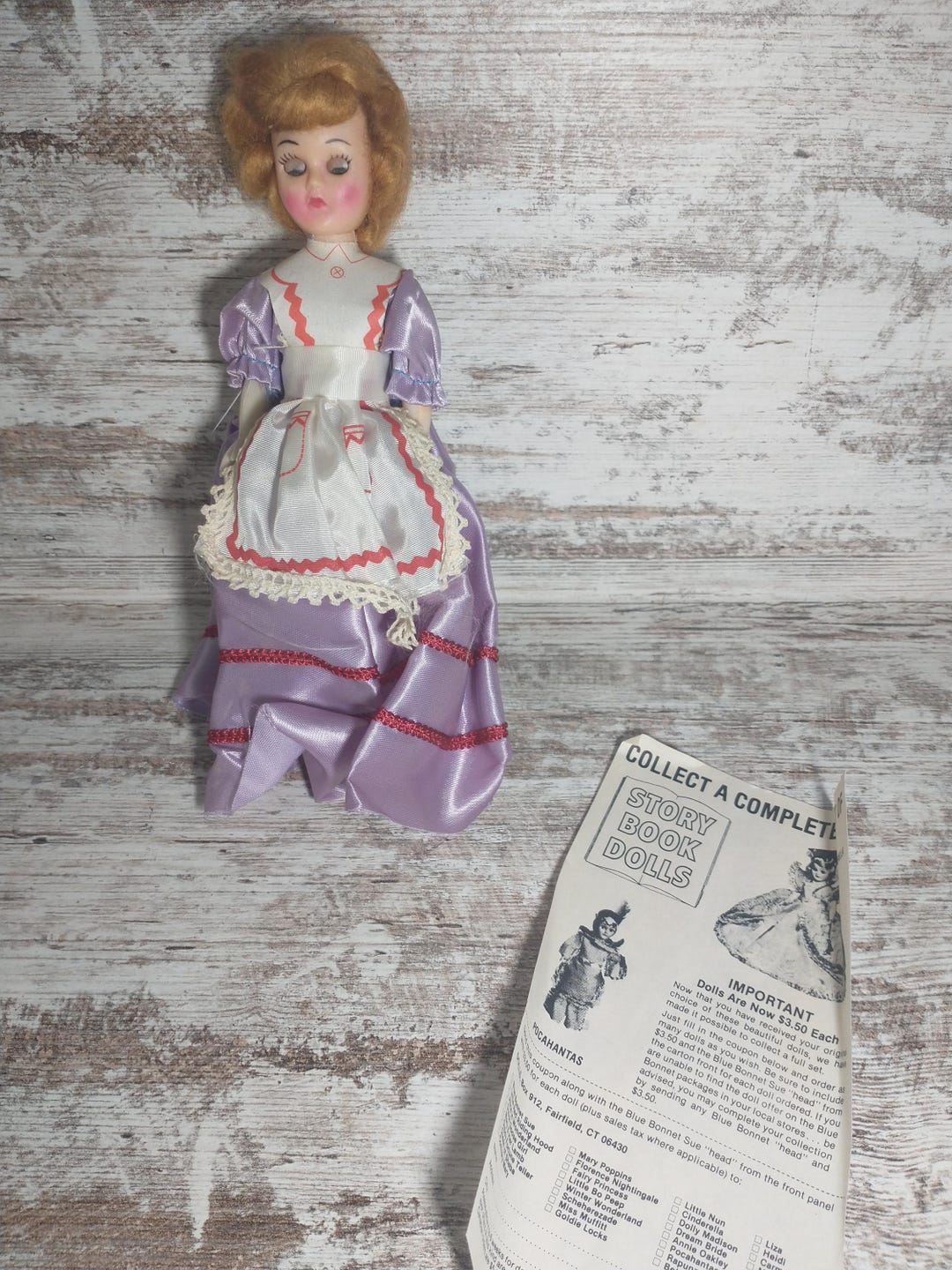 Vintage Dolly Madison Storybook Doll: 1950s Mail-order Collectible in ...