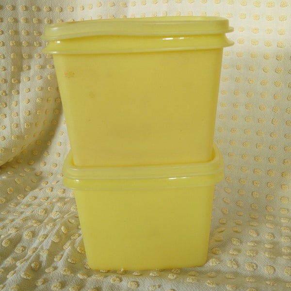 Yellow Tupperware - Etsy