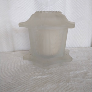 Frosted Glass Fairy Light Vintage Frosted Fairy Lamp Asian - Etsy