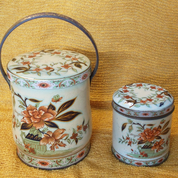 Floral Tin Box - Etsy