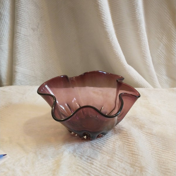 Purple Depression Glass - Etsy