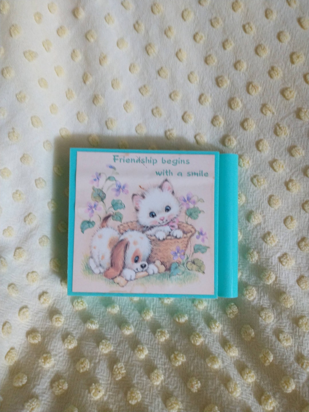 80s-90s Locker Magnet Notepad Storage Vintage Locker Decor - Etsy