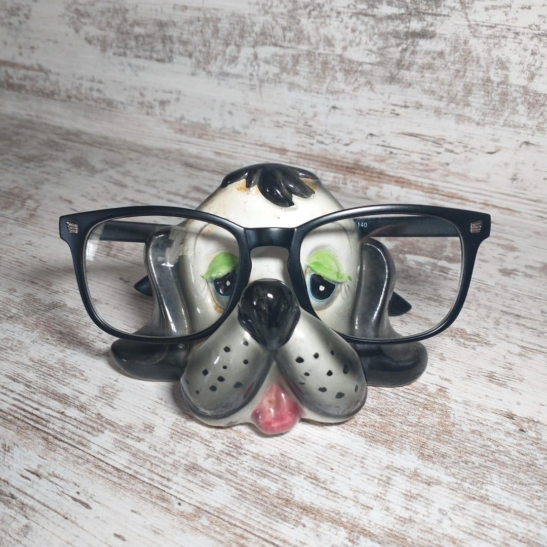 Anthropomorphic Dog | Eyeglass Stand Shaped Like Dog – Vintage ...