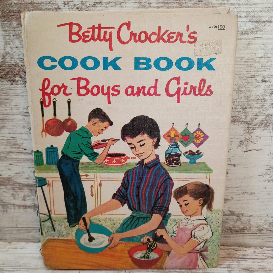 Vintage 1958 Betty Crocker Cookbook | Mid-century Recipes - Etsy