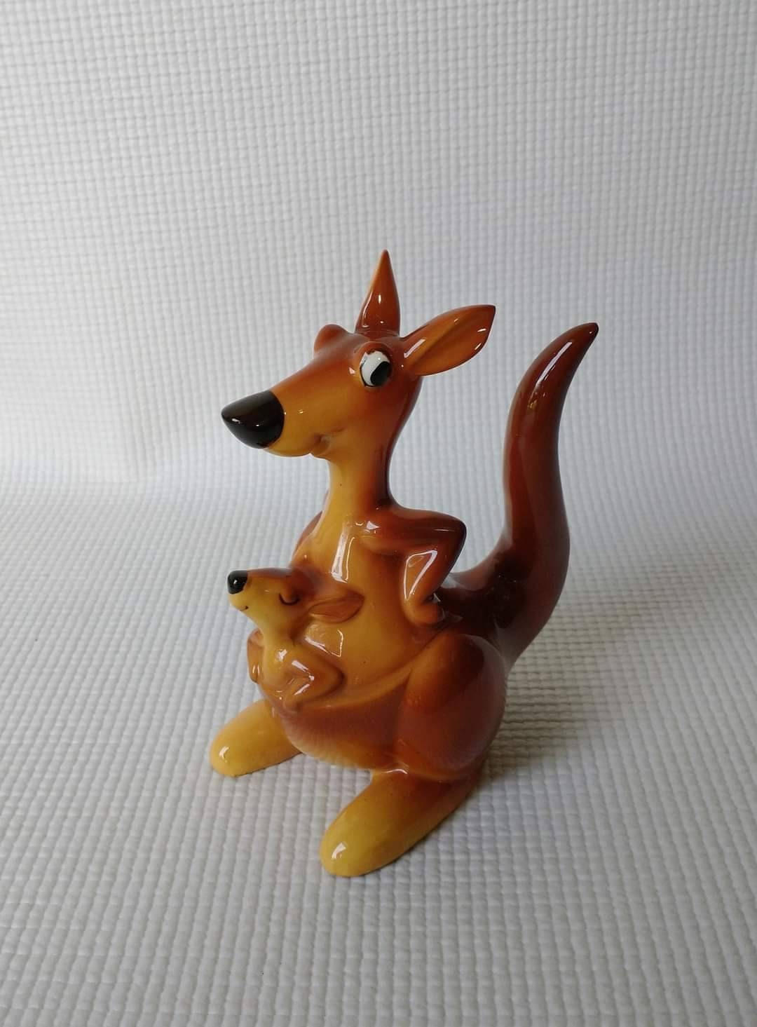 Art & Collectibles Collectible Glass Lefton Kangaroo Bank ...