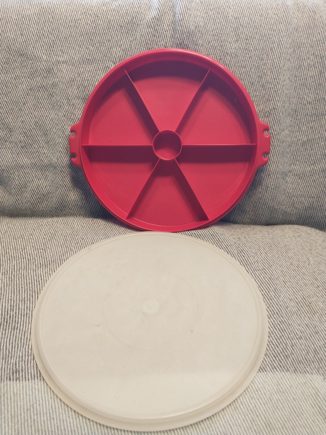 Vintage Red Tupperware Container With Lid | Vintage Tupperware ...