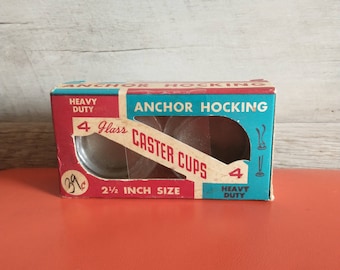 Glass Caster Cups - Etsy