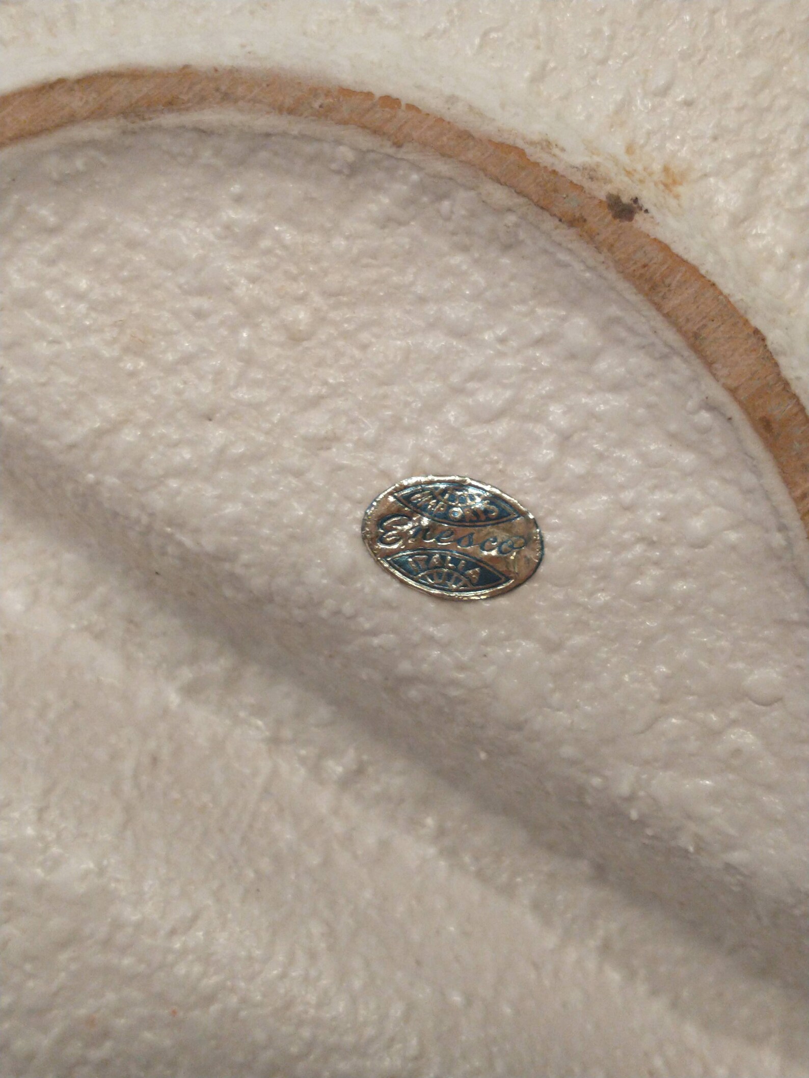 Enesco Textured Pottery Dish: Vintage Glazed Console Bowl - Etsy