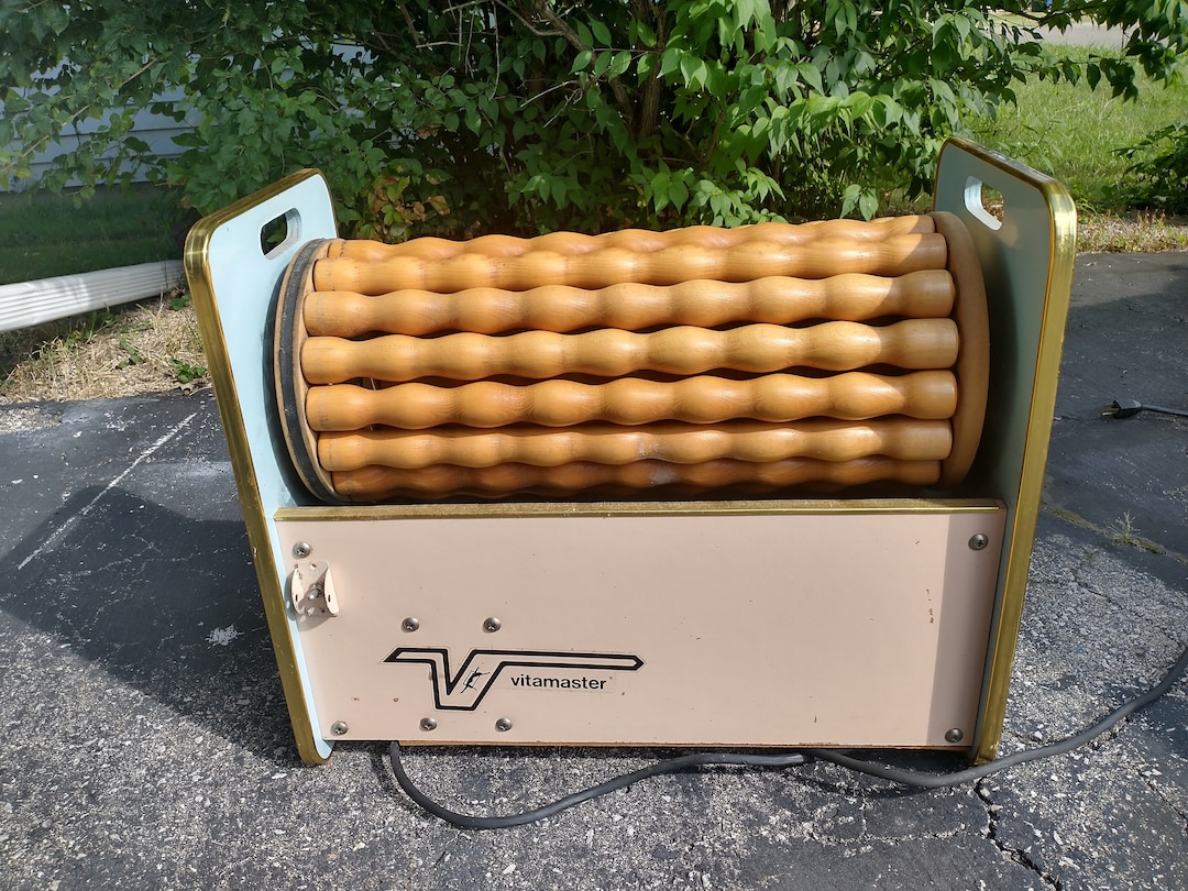 RARE Vintage Vita Master Massage Machine | 1960s Pink & Aqua Vitamaster ...