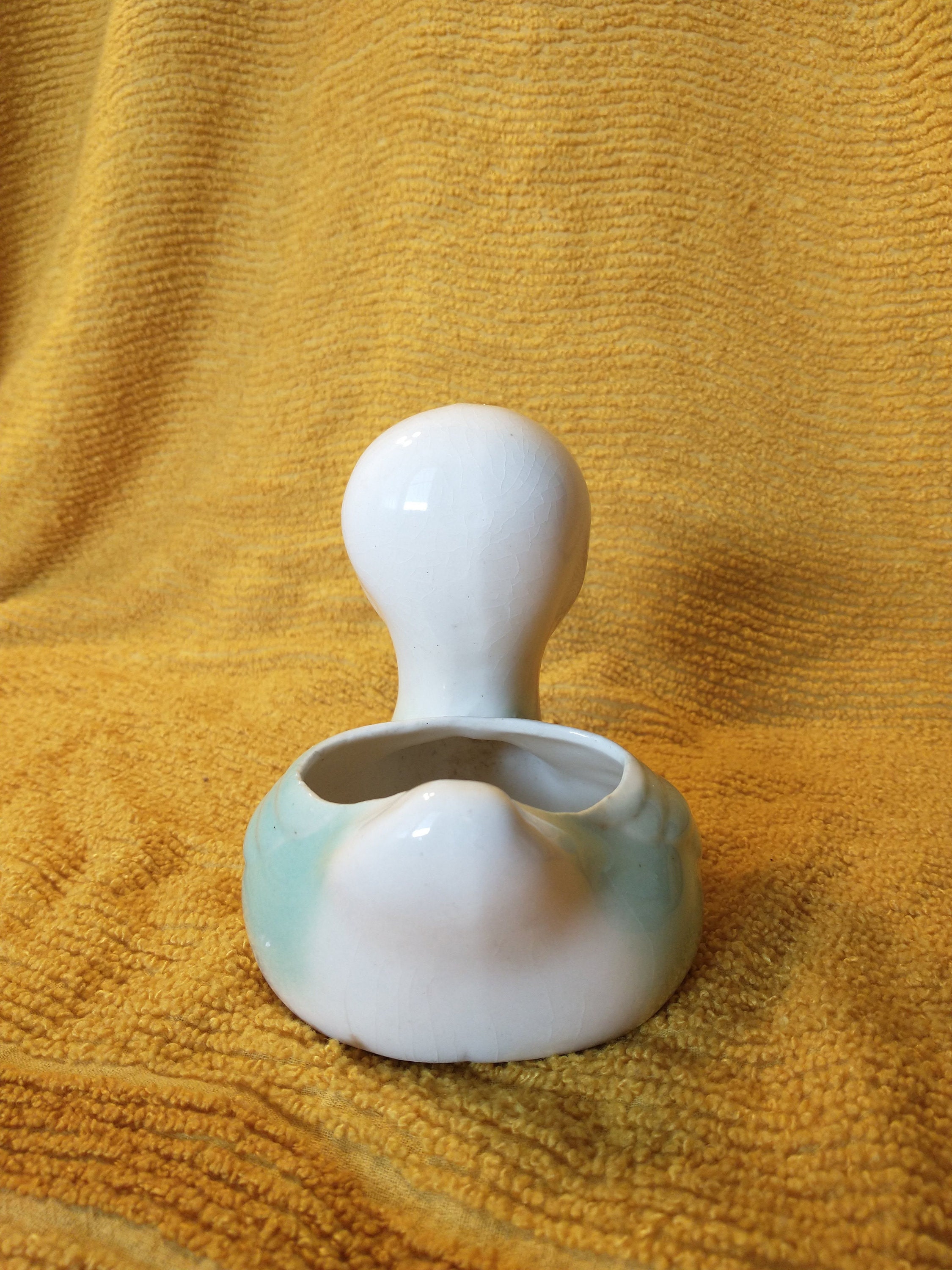 Vintage Anthropomorphic Duck Planter: Rare Pottery Baby Planter - Etsy