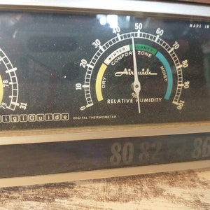 Colorful Digiguide Indoor Thermometer Vintage Thermometer Vintage ...