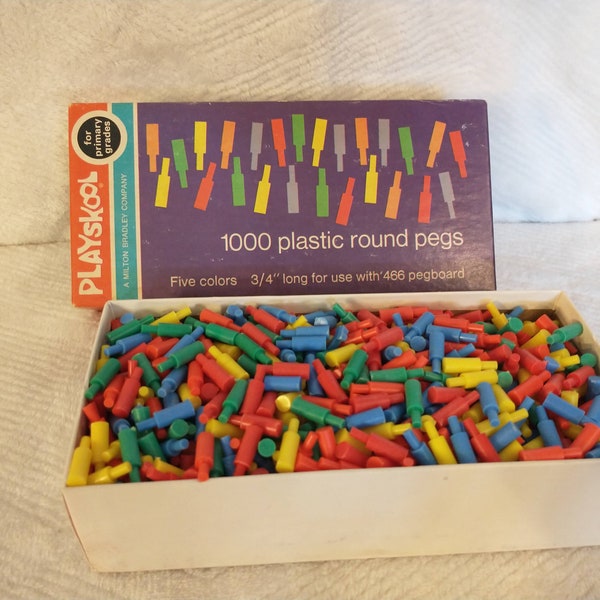 Vintage Wooden Peg Board - Etsy