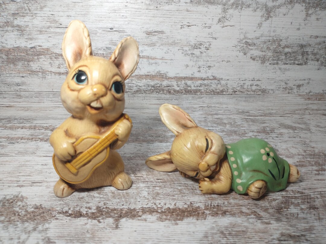 Easter Bunny Decor | Vintage Easter Bunnies | Vintage 1960s Easter ...