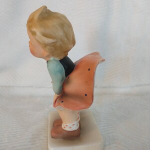 Napco/hummel Style Girl Figurine | Vintage Girl in Dress Figurine ...