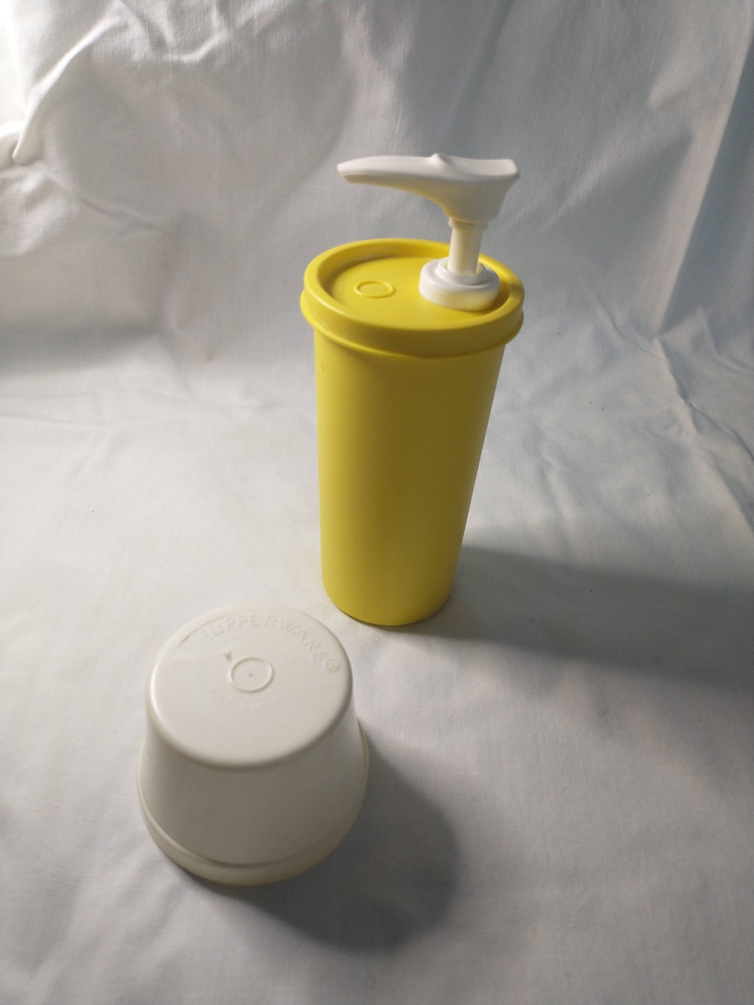 Mustard Tupperware Container | Vintage Picnic Mustard | Vtg Mustard ...