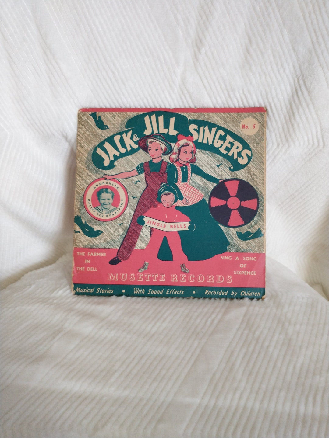 Jack & Jill Singers Christmas Record | Vintage Christmas Record ...