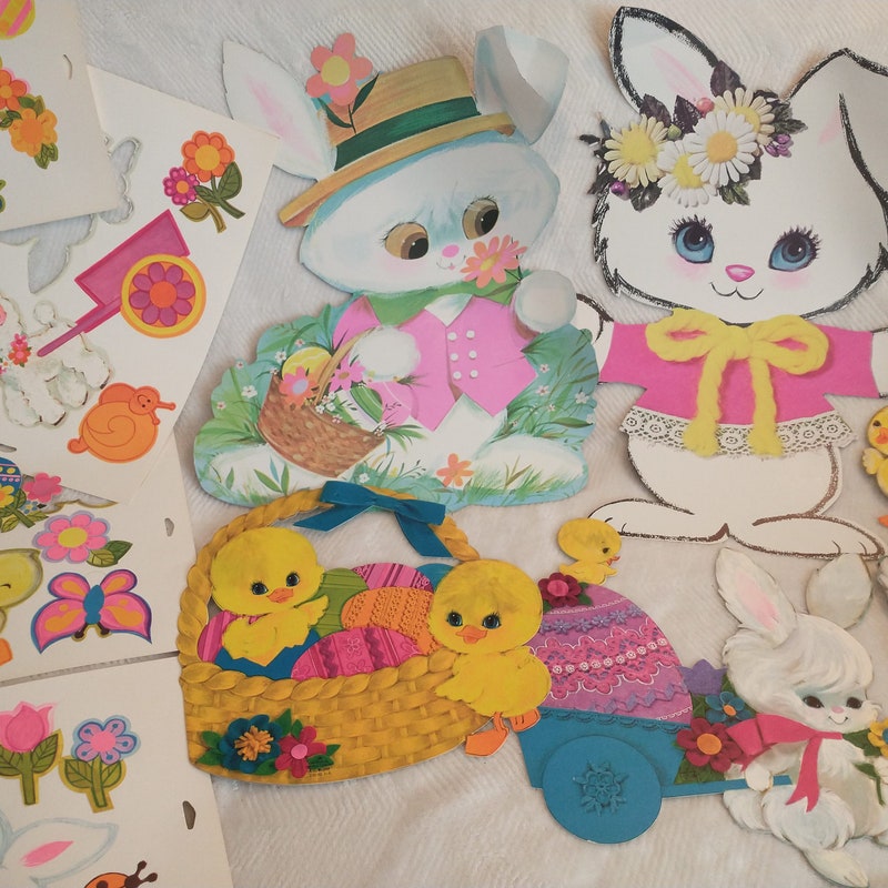 Vintage Easter Bunny - Etsy