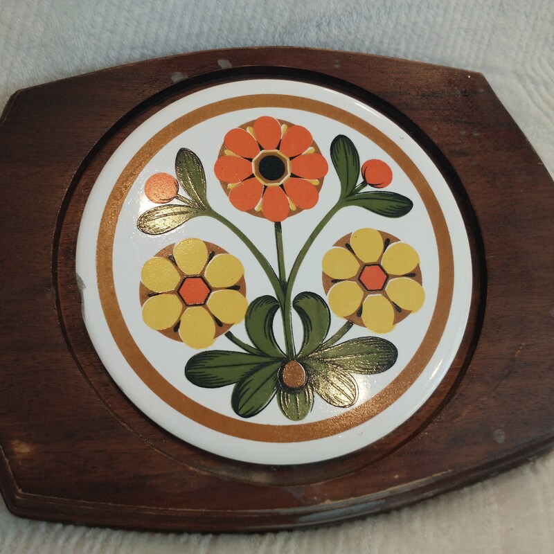 Floral Trivet - Etsy