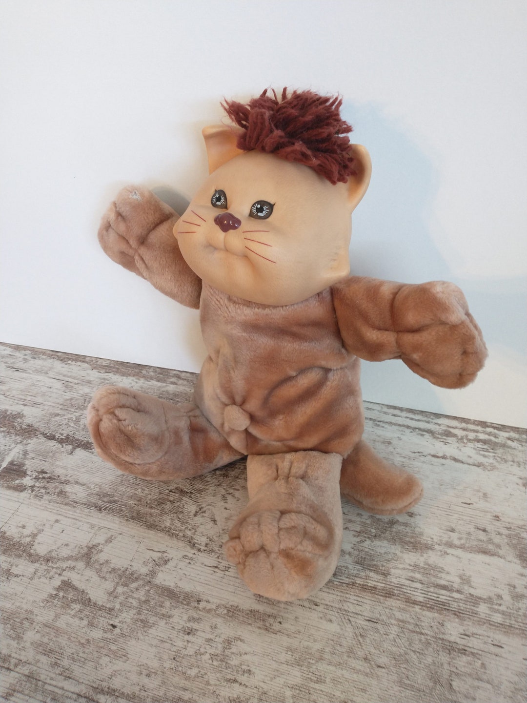 90s Tiger Cat Cabbage Patch Doll | Xavier Roberts Cabbage Patch Doll ...